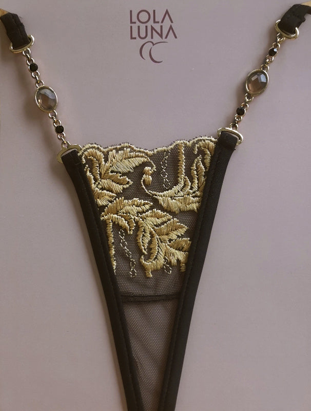 Liam Micro Thong | Sleek & Minimalistic Lingerie Design – LolaLuna Lingerie